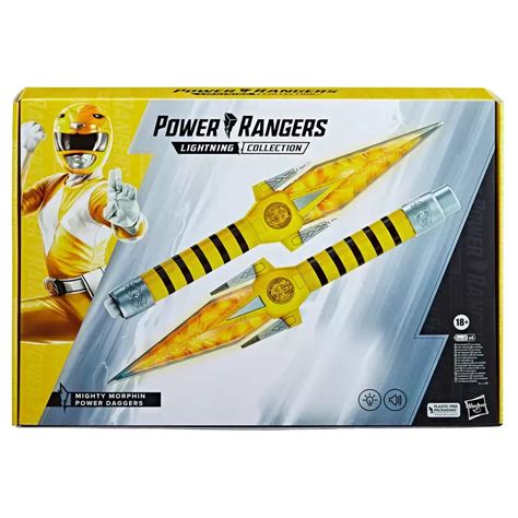 Mighty Morphin Power Daggers Power Rangers Hasbro Lightning