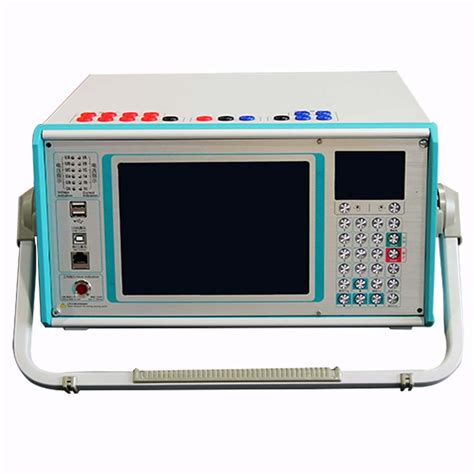 Protection Relay Test Set 6 Phase Relay Protection Tester With Windows System China Three