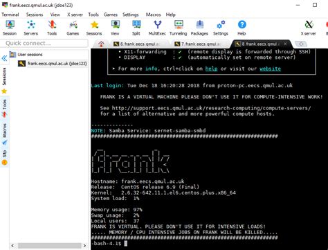 SSH FOR EECS Staff PhDs Only EECS Support Pages