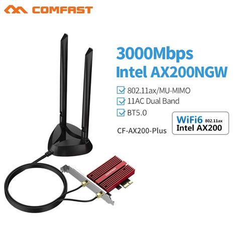 3000mbps Ax200 Plus 802 11ax Wifi 6 Pci E Intel Ax Vicedeal