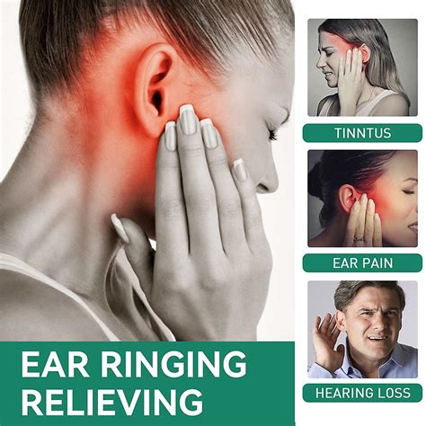 New Ear Ringing Treatment Oil Deafness Earache Relieve Ear Swelling