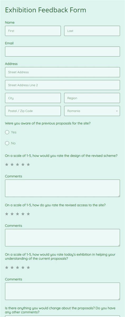 Mobile App Feedback Template Template 123 Form Builder