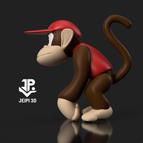 Stl File Dinky Kong Super Mario Bross Movie・3d Printing Model To Download・cults