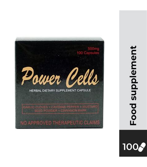 Power Cells Herbal Dietary Supplement Cap 500mg