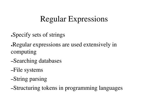 Formal Language Theory Ppt Download
