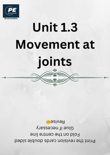 Skeletal And Muscular System Revision Flash Cards Igcse Pe Physical Education Teaching Resources