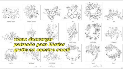 Patrones Para Bordar A Mano Para Imprimir Jueves De Enero De