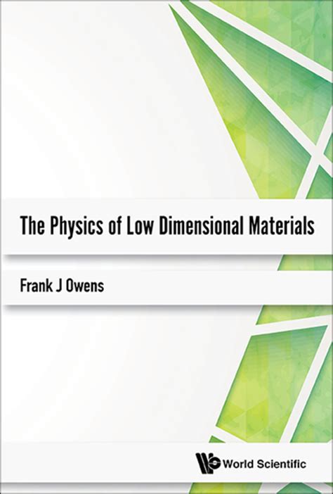 The Physics Of Low Dimensional Materials Premiumjs Store