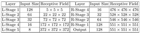Theoretical Receptive Field Of The 3 X 3 X 3 Convolutional