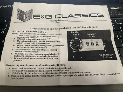 Help Resetting Combo On Eandg Console Vault Ford Truck Enthusiasts Forums