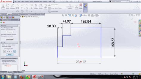 Tutorial How To Solve Over Defined Sketch In Solidworks Grabcad Tutorials