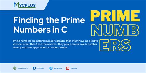 Finding The Prime Number In C Mycplus C And C Programming Resources