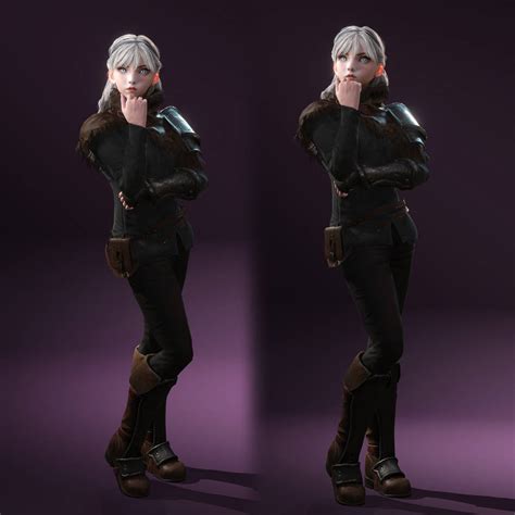 Nephis 3d Model Shadow Slave Novel By Guiltythree By Hackhaseo On