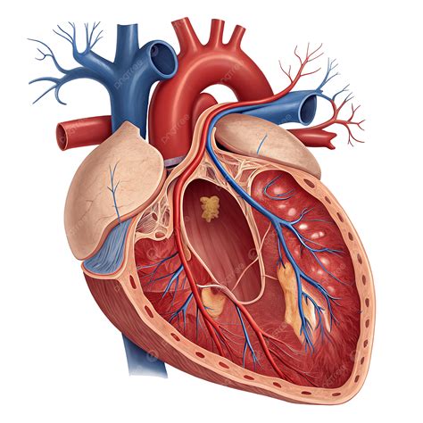 Anatomical Heart Detailed Representation Of The Human Heart Human