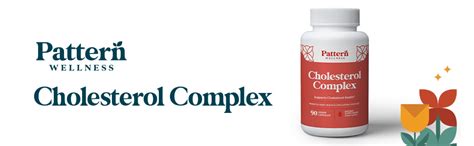 Pattern Wellness Cholesterol Complex Supplement All Natural Balancing Formula