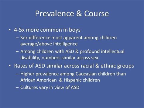 Autism Spectrum Disorder Outline Autism Spectrum Disorder Defining