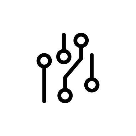 Chip Icon Vector Isolated Contour Symbol Illustration Vector Art At Vecteezy