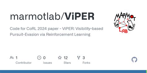 GitHub Marmotlab ViPER Code For CoRL Paper ViPER Visibility Based Pursuit Evasion Via