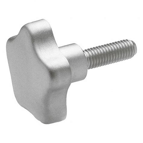 Jw Winco 5 Point Stainless Steel Hand Knobs Star Knobs 822vx8