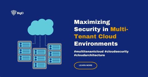 Maximizing Security In Multi Tenant Cloud Environments BigID