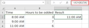 How To Add Hours To Time In Excel Easy Formulas
