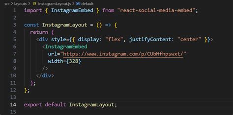 embed social media widgets in react innostax