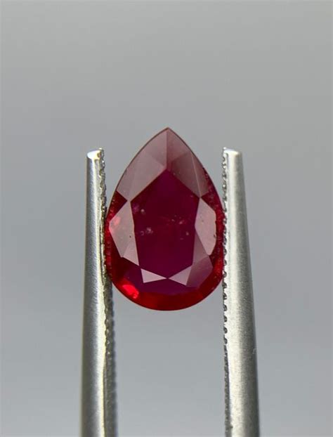 Red Ruby 1 08 Ct Catawiki
