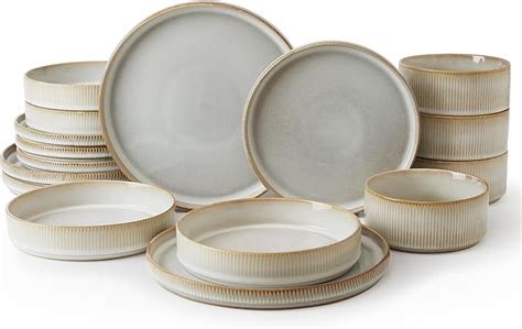 Famiware Star Dinnerware Set With Plates And Bowls