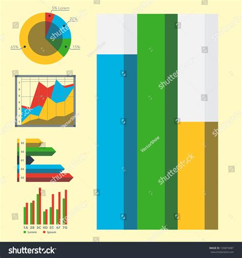 Design Diagram Chart Elements Vector Illustration Stock Vector Royalty Free
