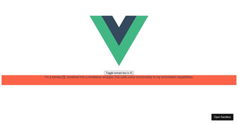 V Click Outside Programatic Usage Codesandbox