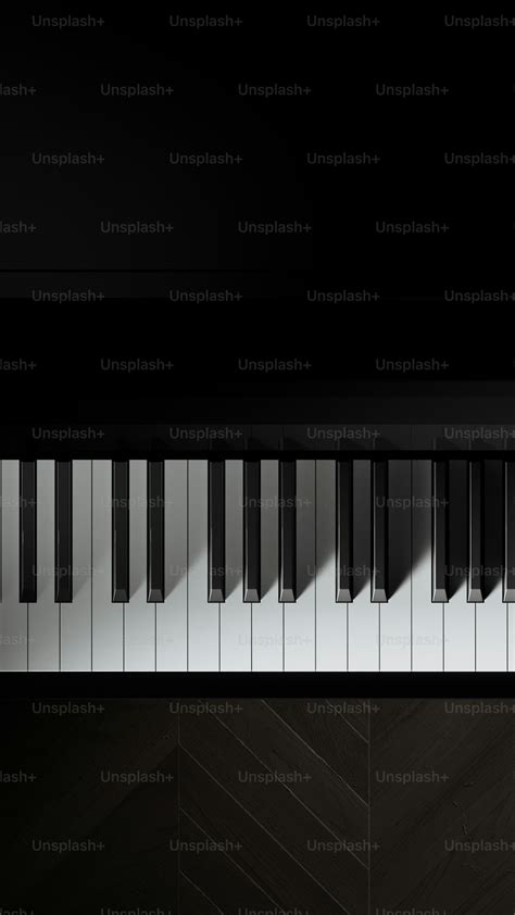 피아노의 흑백 사진 사진 Unsplash의 피아노 건반 이미지