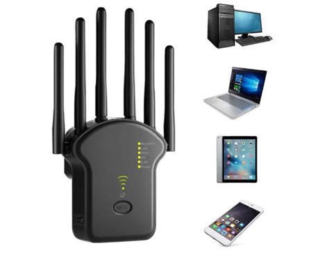 1200mbps Wifi Extender Wireless Wifi Repeater Dual Band 2 4g 5g Wifi Signal Repeater With Lan