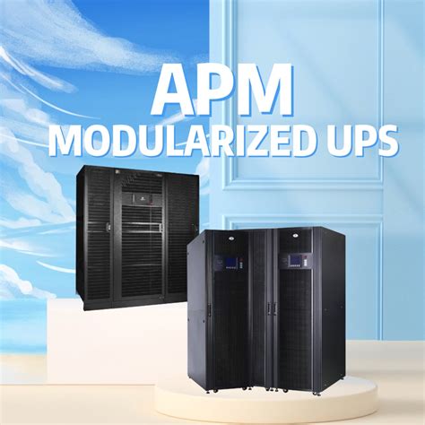 Vertiv Modular Ups Ultra Long Lasting Apm 30kva 150kva Ups Backup Power System Idc Data Center
