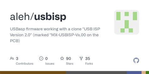 Github Alehusbisp Usbasp Firmware Working With A Clone Usb Isp Version 20 Marked Mx