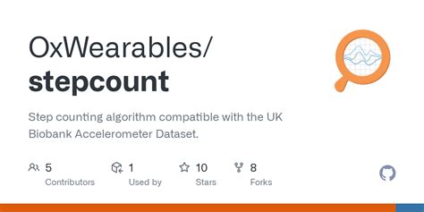Github Oxwearablesstepcount Step Counting Algorithm Compatible With