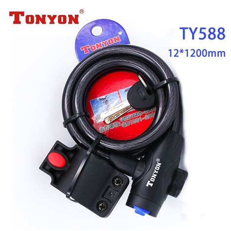 Bike Chains Locks Anti Theft Cord Cable Lock Security Steel Wiring