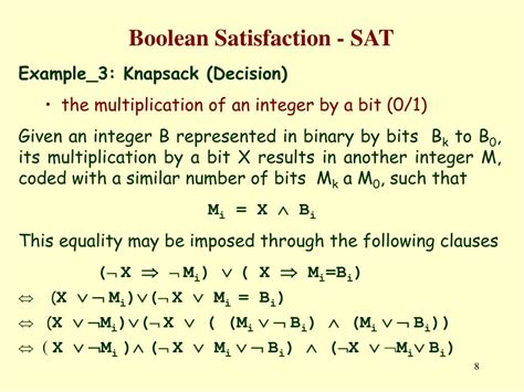 Ppt Boolean Satisfaction Sat Powerpoint Presentation Free Download