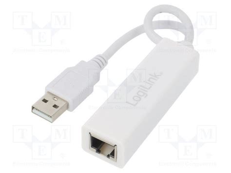 USB To Fast Ethernet Adapter USB White Videotronics E Store