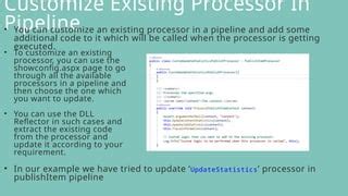 Diving Into Sitecore Pipelines And Processors Concepts Customization