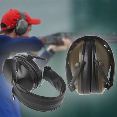 Badu Bg Сгъваема защита на слуха Военни антифони за стрелба Слушалки с шумопотискане Dropship