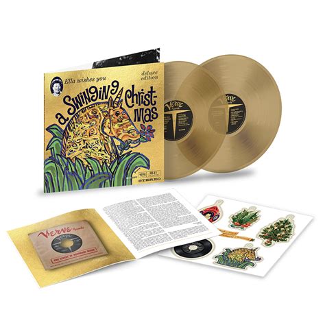 Ella Wishes You A Swinging Christmas Deluxe Edition Translucent Gold