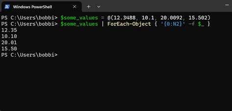 Powershell How To Round Numbers To 2 Decimal Places Collecting Wisdom