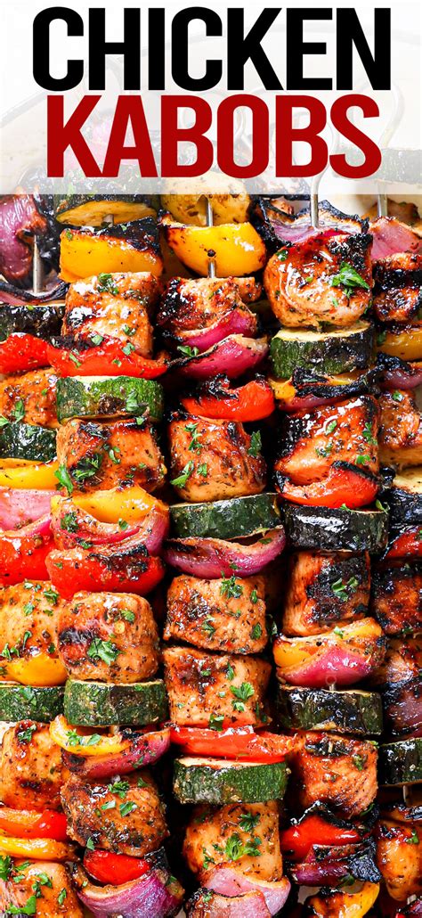 Chicken Kabob Recipe Carlsbad Cravings