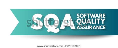 sqa software quality assurance practice monitoring stock illustration