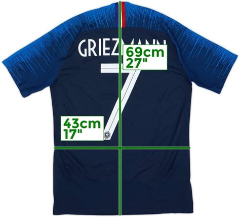 2018 France Player Issue Home Shirt Griezmann 7 710 S