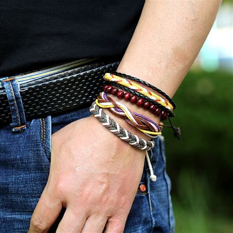Mens Bracelets Rope At Sara Wentworth Blog
