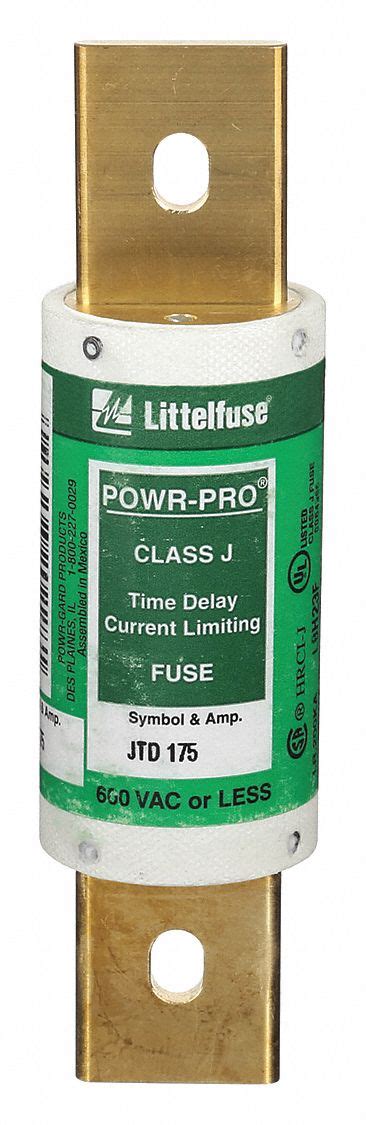 Littelfuse Jtd Series Class J Fuse 486j92 Jtd175 Grainger