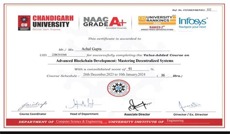 Blockchain Advanceddevelopment Continuouslearning Achal Gupta