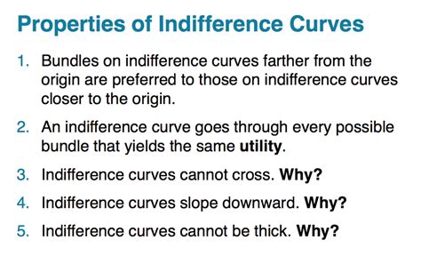 Solved Properties Of Indifference Curves 1 Bundles On