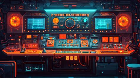 Modern Computer Desk Setup Enhance Productivity And Style With Essential Tech Accessories Stock